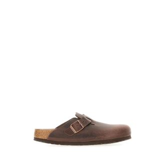 Birkenstock Femme, Chaussures, Brun, Taille: 35 EU Boston Soft Footbed Narrow Fit