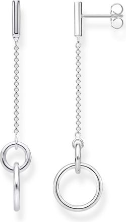 Thomas Sabo Thomas Sabo Damen Ohrringe Ohrstecker Kreise 925 Sterling Silber H2046-001-21