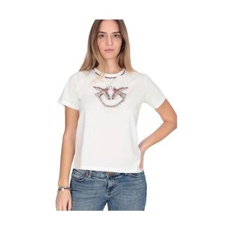 Pinko Fidenza T-Shirt - - Tops - Damen - Wei&szlig; - S