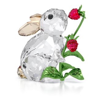 Swarovski Idyllia Hase und Himbeeren
