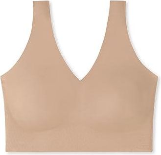 Schiesser Bustier mit herausnehmbaren Pads-Invisible Soft, Maple_170364, 44 Femme