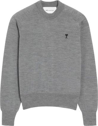 Ami Femme, Pulls, Gris, Taille: 38 FR ADC Sweater
