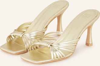 Riani Riani Mules gold