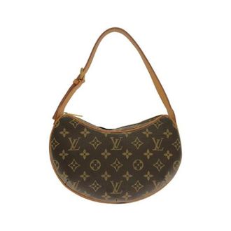 Louis Vuitton Pre-owned Pochette Croissant Monogram Schultertasche - - Pre-owned - Damen - Braun - ONE SIZE