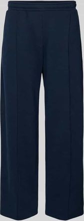 Review Sweathose mit Biese und Varsiety Embleme