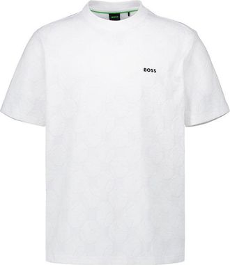 HUGO BOSS Herren T-Shirt wei&szlig;