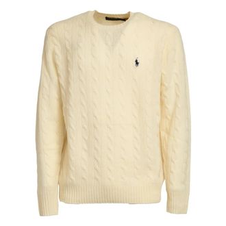 Polo Ralph Lauren Rundhals-Strickware - - Knitwear - Herren - Wei&szlig; - L