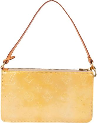 Louis Vuitton Crossbody Bags - Louis Vuitton Vernis Monogram Lexington Handbag - Gr. unisize - in Gelb - f&uuml;r Damen