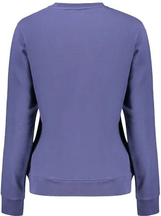 Napapijri Cotton-Blend Crewneck Sweatshirt - Blue