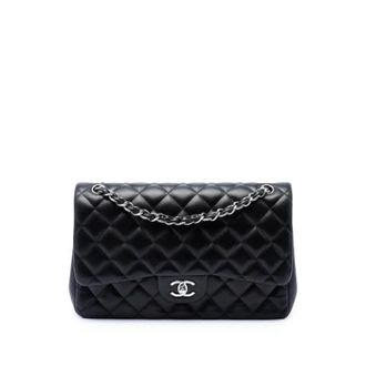 Chanel Pre-owned Double Flap Shoulder Bag - - Pre-owned - Damen - Schwarzk - ONE SIZE