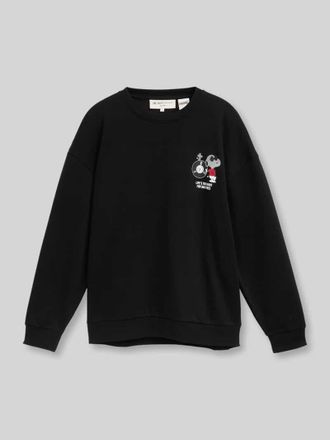 Tom Tailor Denim Relaxed Fit Sweatshirt aus Baumwoll-Mix mit Peanuts-Print