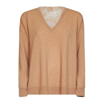 Ermanno Scervino D49Em035Ea9-Mfb78 Cardigan - - Knitwear - Damen - Beige - S