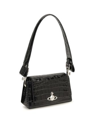 Vivienne Westwood Hazel Shoulder Bag - Black