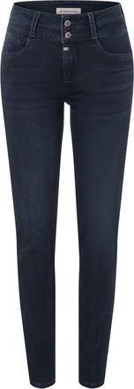 Timezone Damen Slim Enyatz Womanshape Freizeithose, Night Blue Wash, 30W / 34L EU