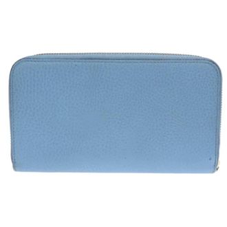 Gucci Portefeuille en cuir Pre-owned - Femme - Pre-owned - Bleu - Taille: ONE Size