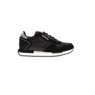 Napapijri Schwarze Ledersneakers Bequem Stilvoll - - Shoes - Herren - Schwarzk - 45 EU