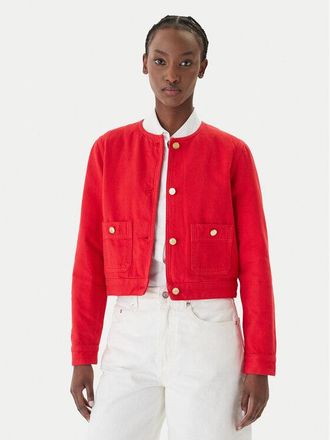 Tommy Hilfiger Jeansjacke WW0WW48591 Orange Regular Fit