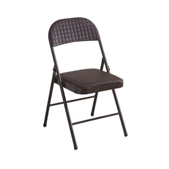 Generic Klappstuhl Gepolstert Einzeln Leicht Tragbar mit Metallrahmen Hoher Belastbarkeit Klappst&uuml;hle Camping Faltbar Keine Montage Erforderlich f&uuml;r Balkon Ga