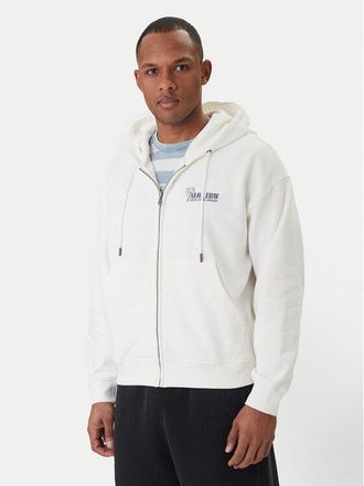 Guess Sweatshirt M6GQB6 KCPR1 Wei&szlig; Boxy Fit