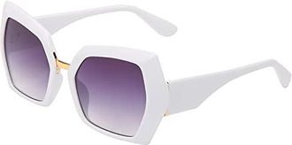 Generic 2025 Designer Fashion Large Frame Hommes et Femmes Lunettes de soleil dombrage (couleur : C, taille : moyen), a, Taille unique