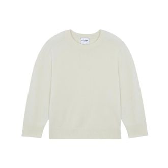 Kujten Kujten, Damen, Strickwaren, Wei&szlig;, MGr&ouml;&szlig;e