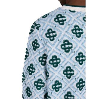 Casablanca Pull logotyp&eacute; en laine