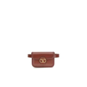 Valentino Garavani Femme, Sacs, Rouge, Taille: ONE Size Bos Taurus Shoulder Bag