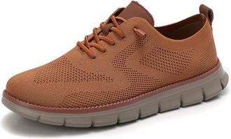 Generic Chaussures urbaines ultra confortables, baskets Oxford décontractées décontractées avec dessus en maille respirante, robe légère et douce pour la marc