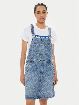 HUGO BOSS Hugo Jeanskleid Garli_B 50513727 Blau Regular Fit