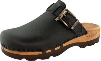 Woody Lukas Sabots pour Homme, Noir, 40 EU, Noir, 40 EU