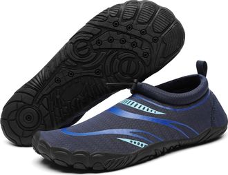 Mishansha Badeschuhe Herren Wasserschuhe Damen Schwimmschuhe Aquaschuhe Strandschuhe Barfu&szlig;schuhe Neoprenschuhe Schnell Trocknend Surfschuhe mit Breiter Zehenbo