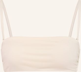 Calvin Klein Bandeau-Bikini-Top weiss