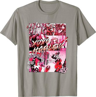 DC Comics Harley Quinn Comic Strip T-Shirt