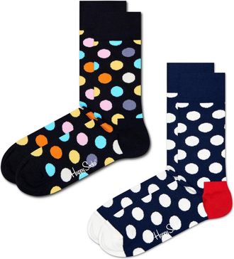 Happy Socks Socken 2-Pack Big Dot Socks