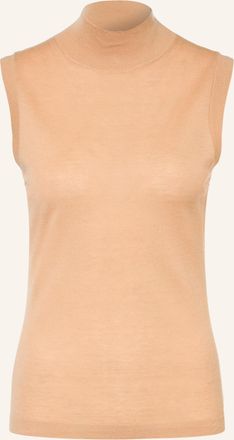 Reiss Reiss Stricktop Evelyn Aus Merinowolle braun