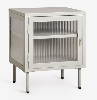 Sklum Sklum - Beistelltisch Paoline aus Stahl und Glas Grün Caqui