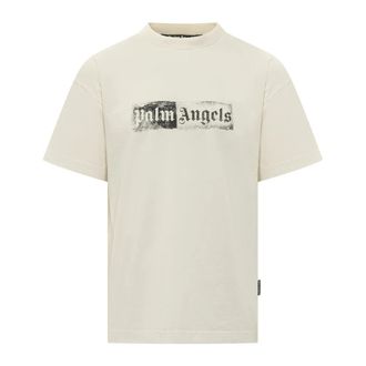 Palm Angels T-Shirts - - Tops - Herren - Beige - 2XL