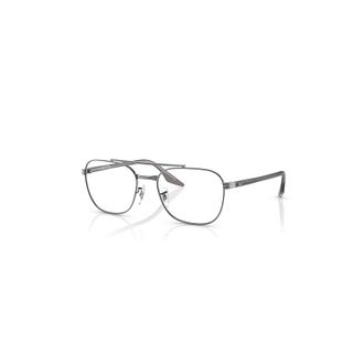 Ray-Ban Rb6485 Optics Grau Auf Transparent Fassung Klar Glas Polarisiert 55-19