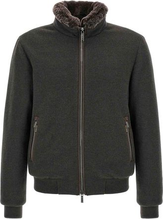 Moorer Bomberjacke - Braun