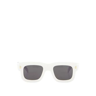 Cutler and Gross Retro Quadratische Sonnenbrille Elfenbein - - Accessories - Damen - Beige - 50 MM