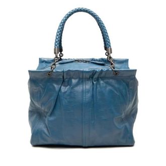 Bottega Veneta Pre-owned Nappa Leder Handtasche - - Pre-owned - Damen - Blau - ONE SIZE