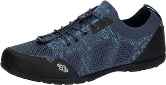 Brütting Unisex Cargados Barfußschuhe, Marine/Türkis, 45 EU