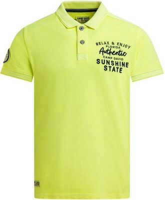 Camp David Poloshirt aus Baumwolle