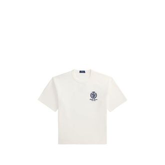 Polo Ralph Lauren T-shirt droit &agrave; logo en coton