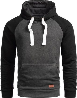 Alessandro Salvarini Hoodie Alessandro Salvarini Herren Sweatjacke AS297 mit Kapuze