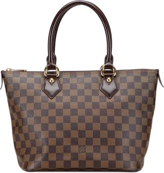 Louis Vuitton Crossbody Bags - Damier Ebene Saleya PM - Gr. unisize - in Braun - für Damen