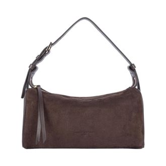 Lancaster Sac Rectangle Zipp&eacute; M - - Bags - Damen - Braun - ONE SIZE