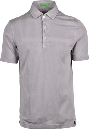 Drumohr Homme, Tops, Gris, Taille: S Polo