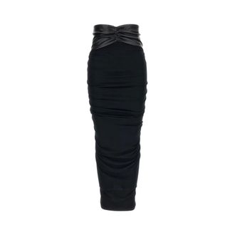 Andamane Femme, Jupes, Noir, Taille: 42 FR Pencil Skirts