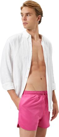 Koton Drawstring Pocket Detail Short Swim Trunk